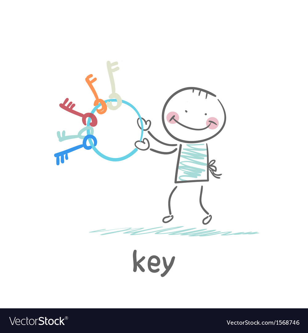 Key Royalty Free Vector Image - VectorStock
