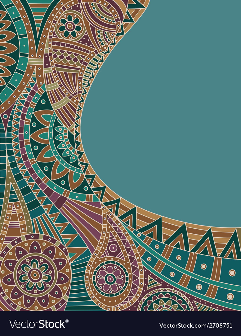 Ethnic pattern Royalty Free Vector Image - VectorStock