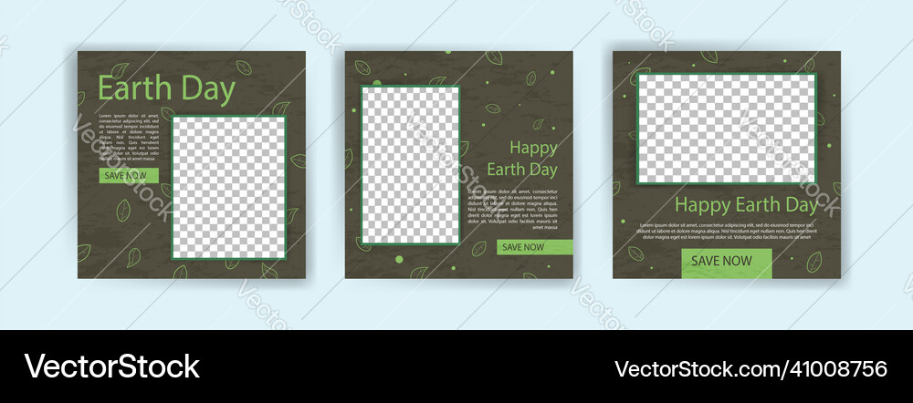 Earth day education to protect the environment Vector Image