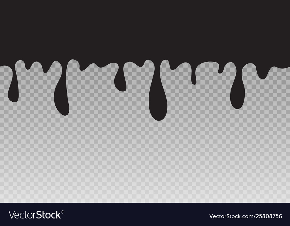 Fluid flows down Royalty Free Vector Image - VectorStock