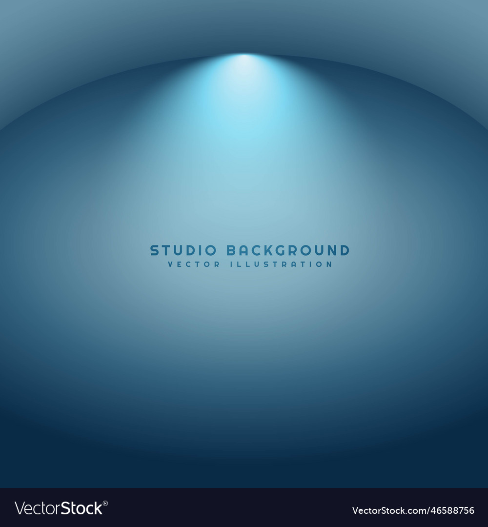 Studio background with light Royalty Free Vector Image