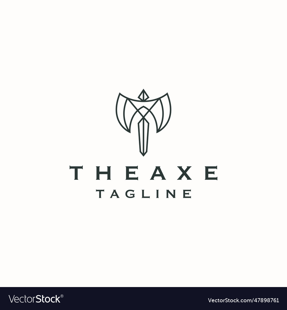 Axe logo Royalty Free Vector Image - VectorStock