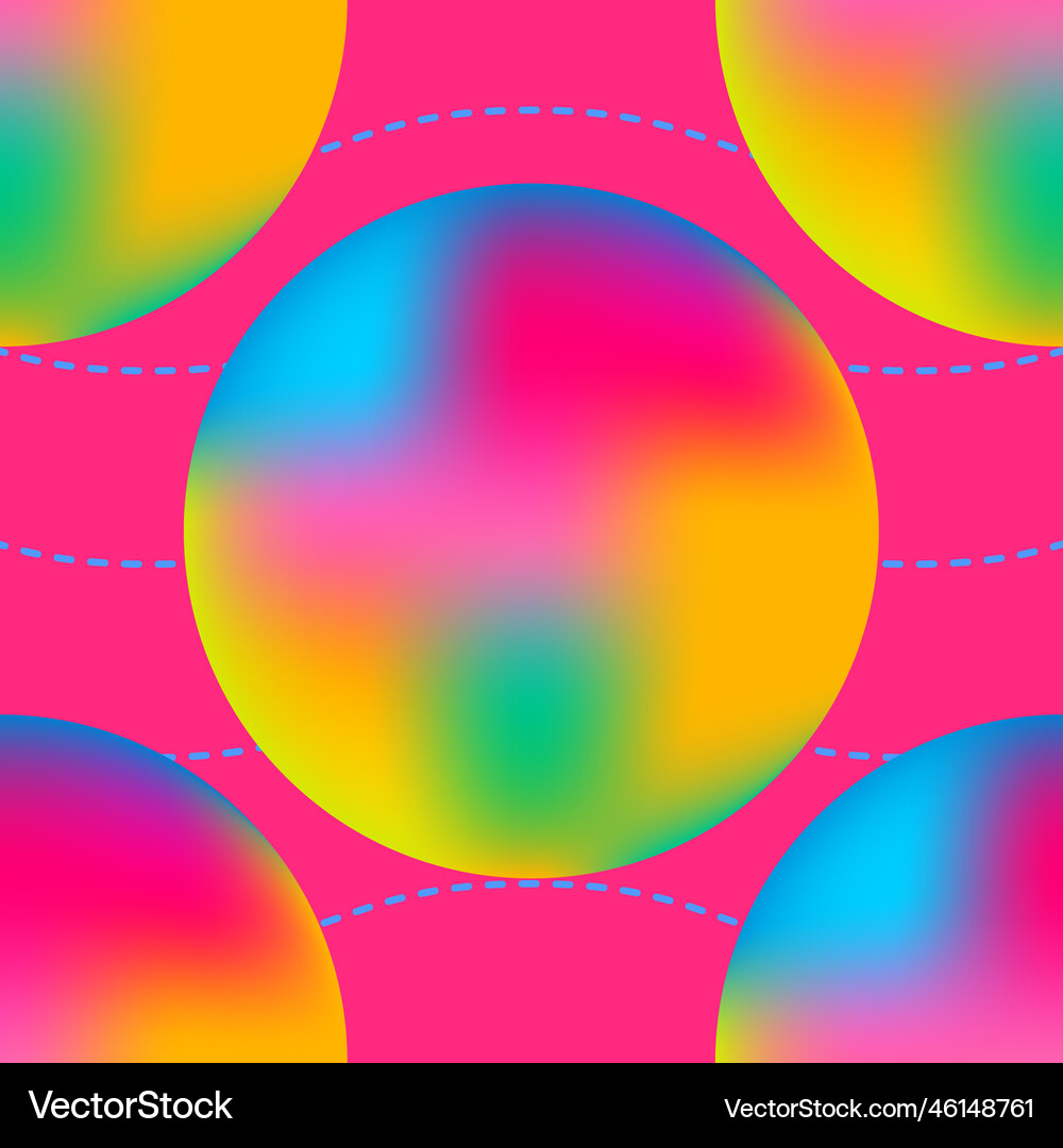 Colorful modern abstract poster with color liquid Vector Image