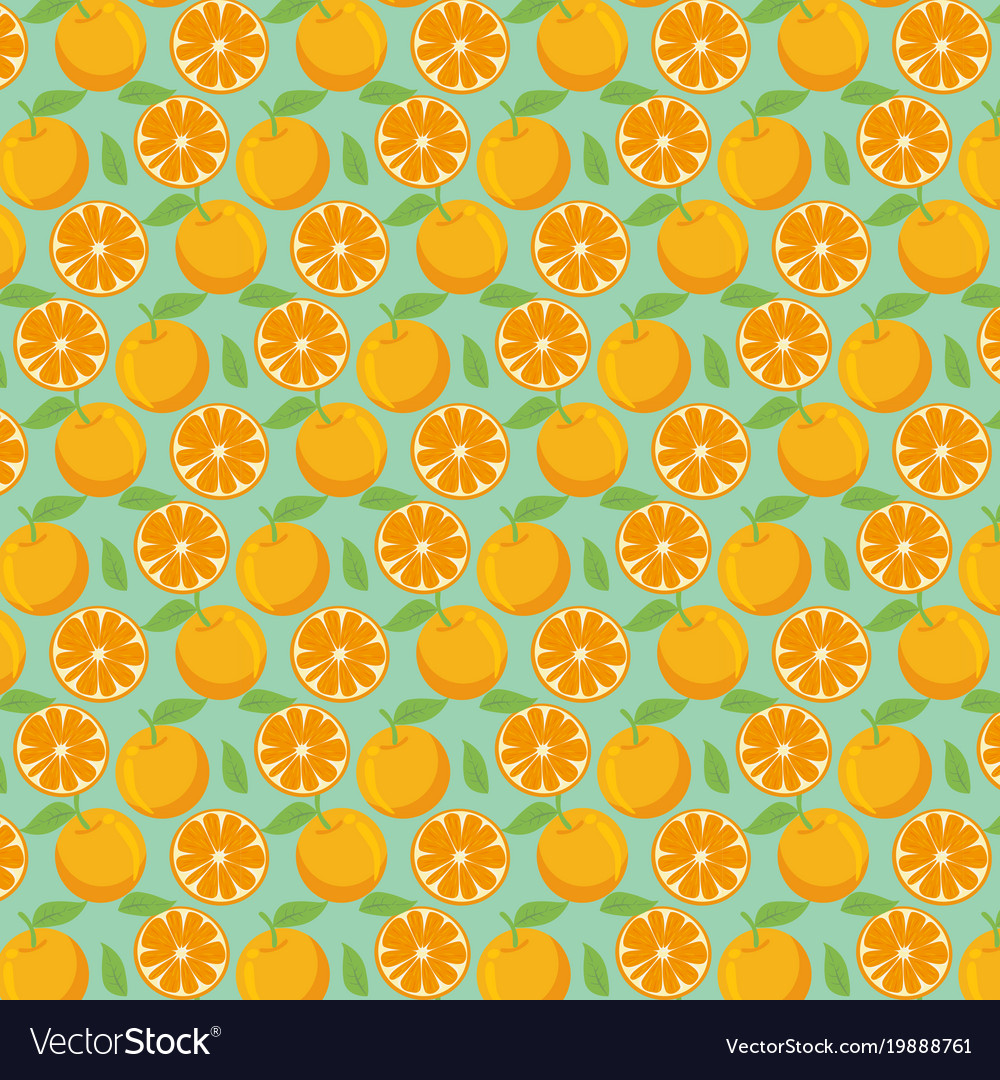 Orange pattern background Royalty Free Vector Image