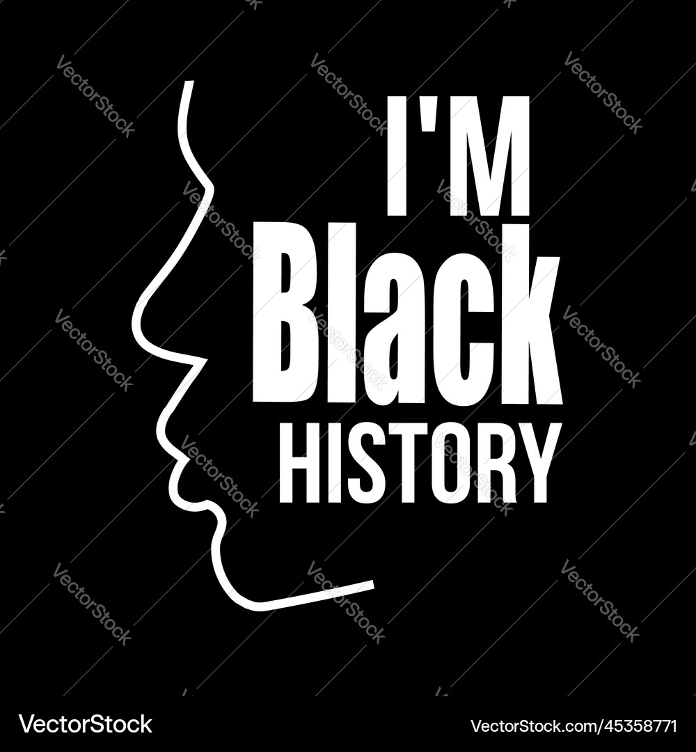 Concept human line of face with text Royalty Free Vector