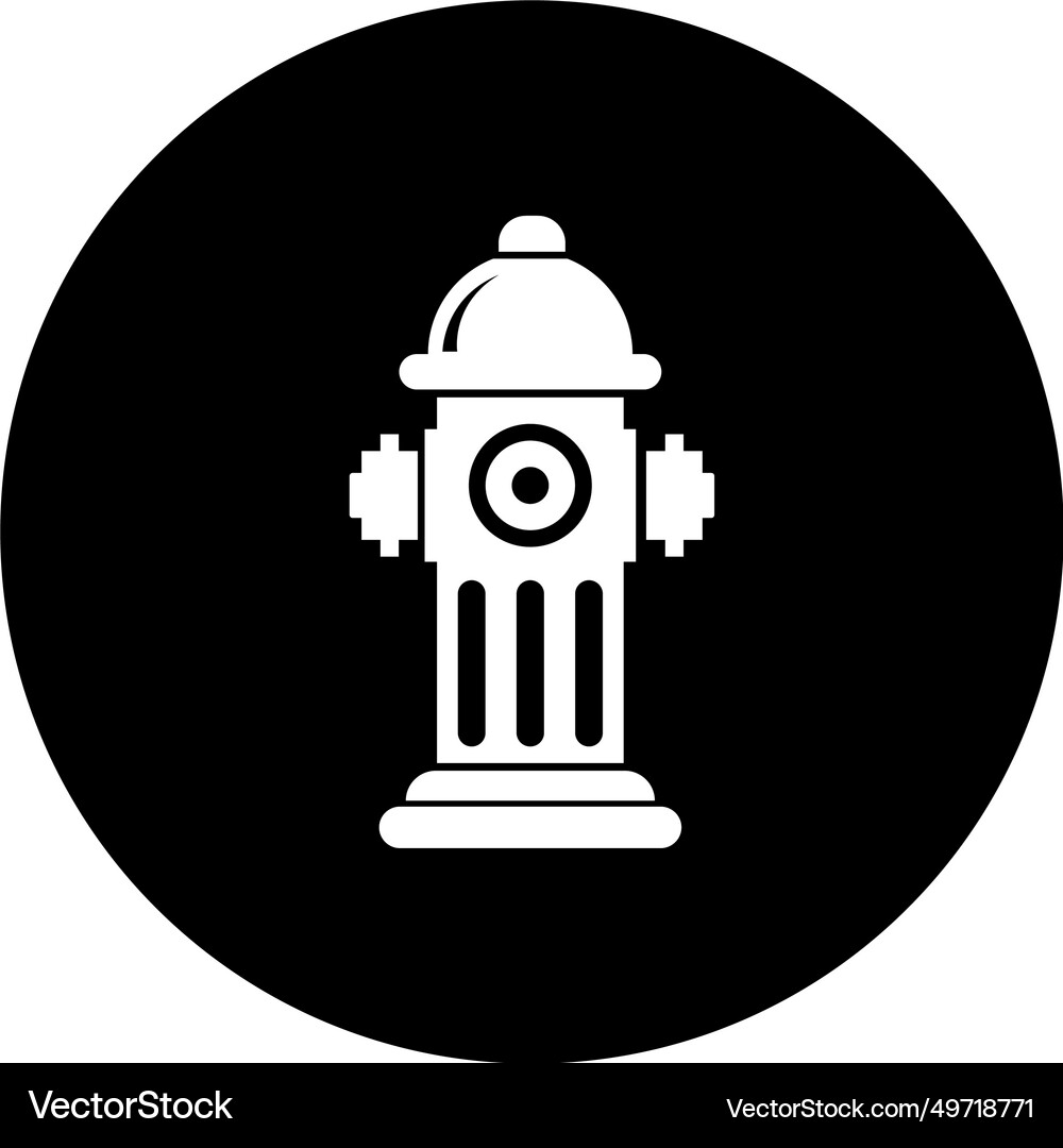Fire hydrant icon Royalty Free Vector Image - VectorStock