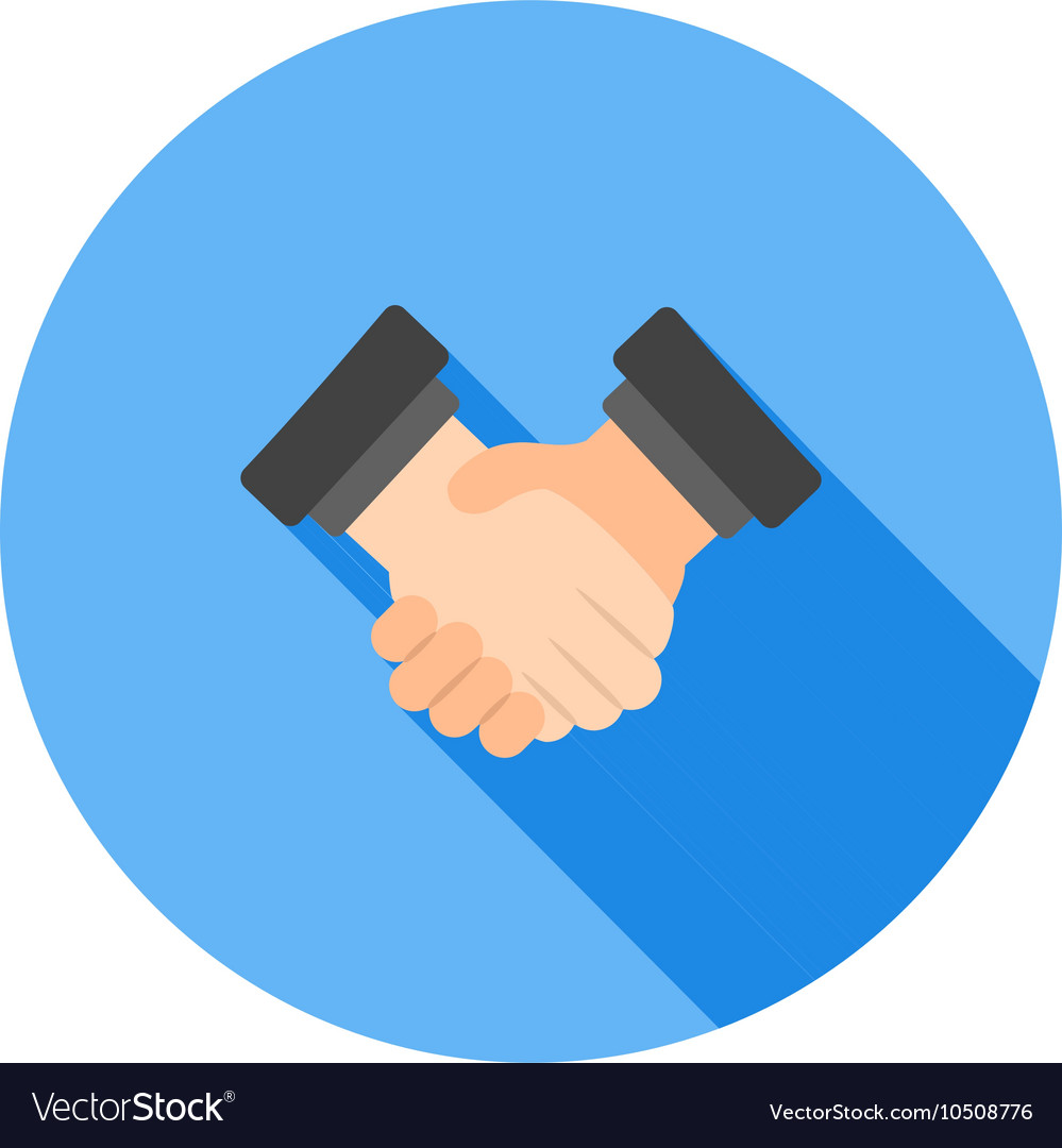 Handshake Royalty Free Vector Image - VectorStock