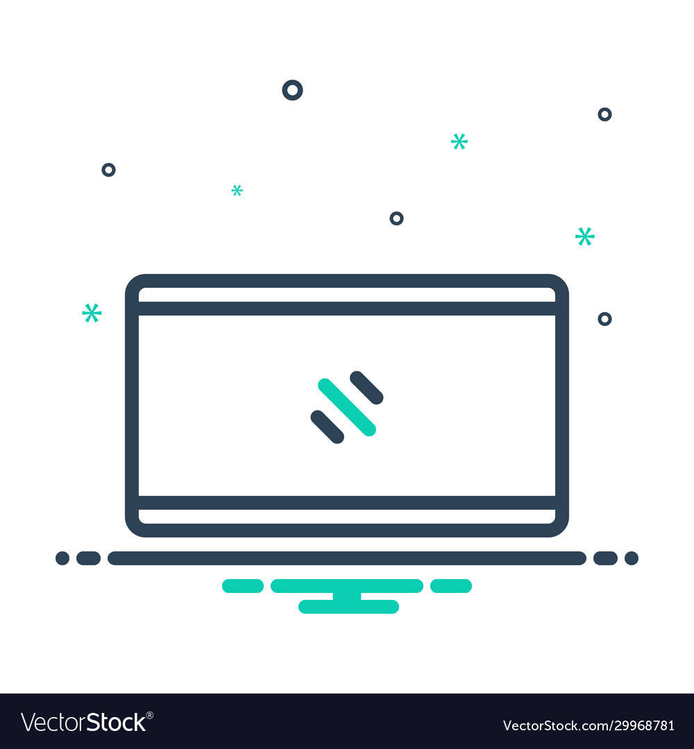 Display Royalty Free Vector Image - VectorStock