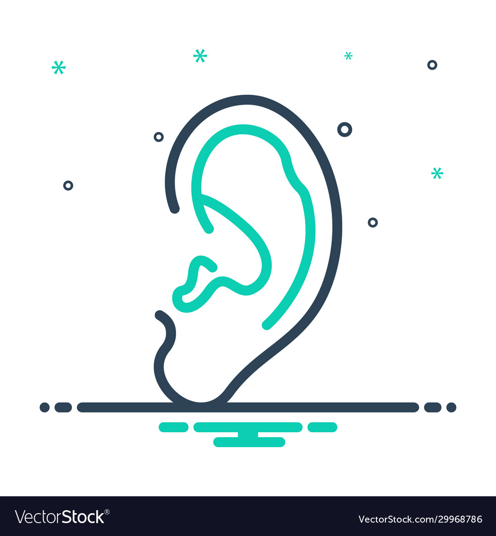 Ear Royalty Free Vector Image - VectorStock