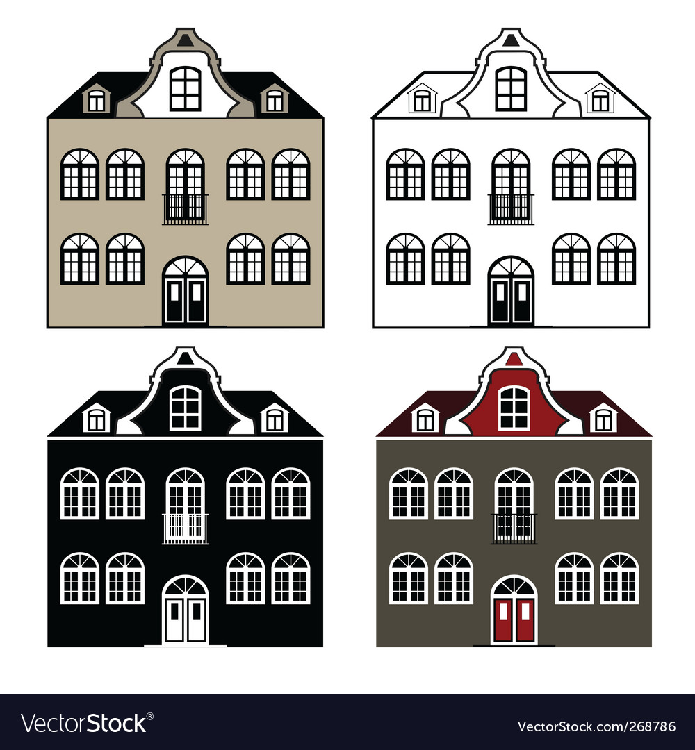 Old house Royalty Free Vector Image - VectorStock