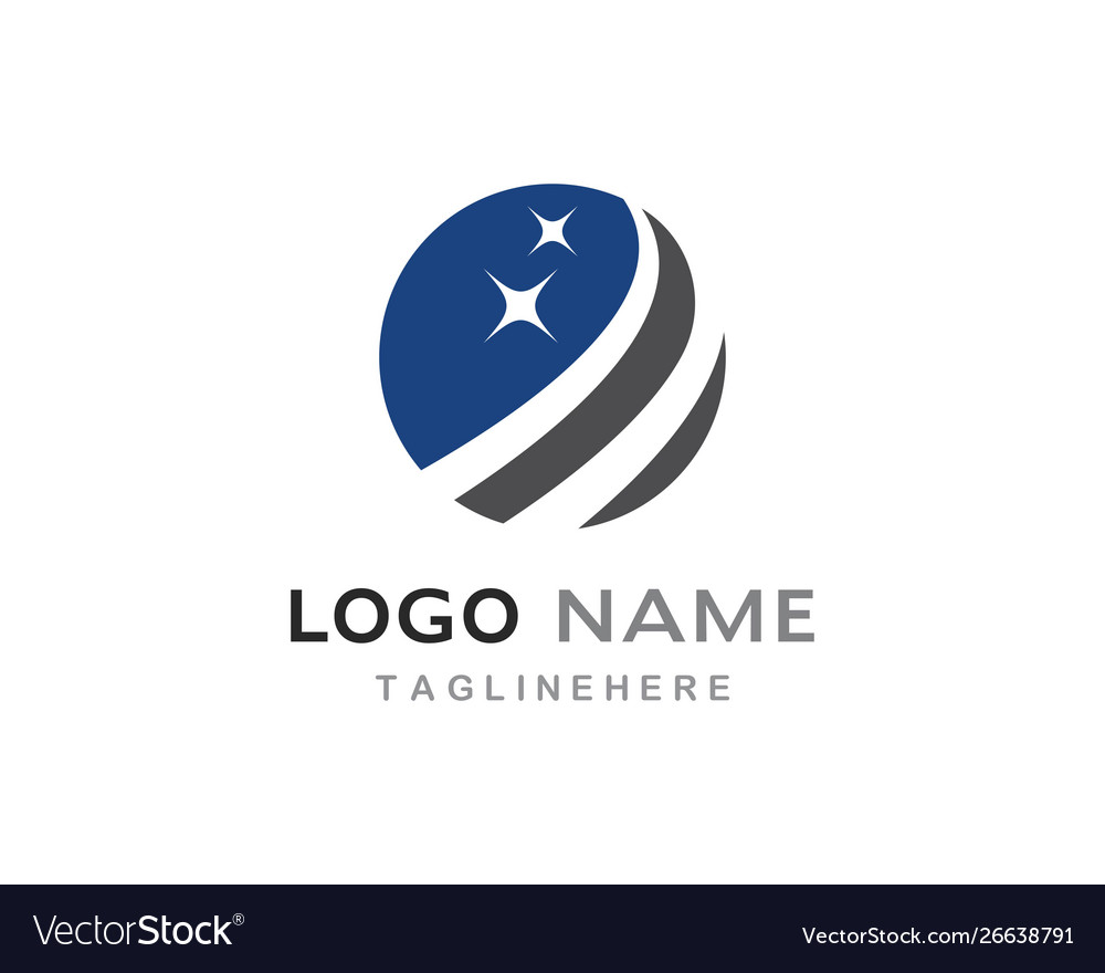 Faster logo template Royalty Free Vector Image