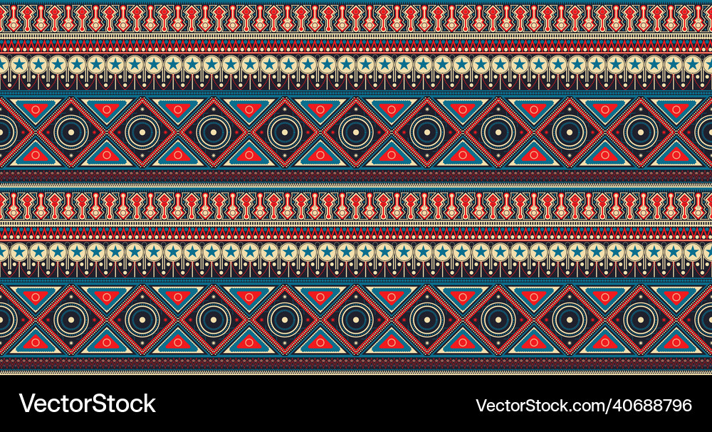 Aztec african tribal art Royalty Free Vector Image