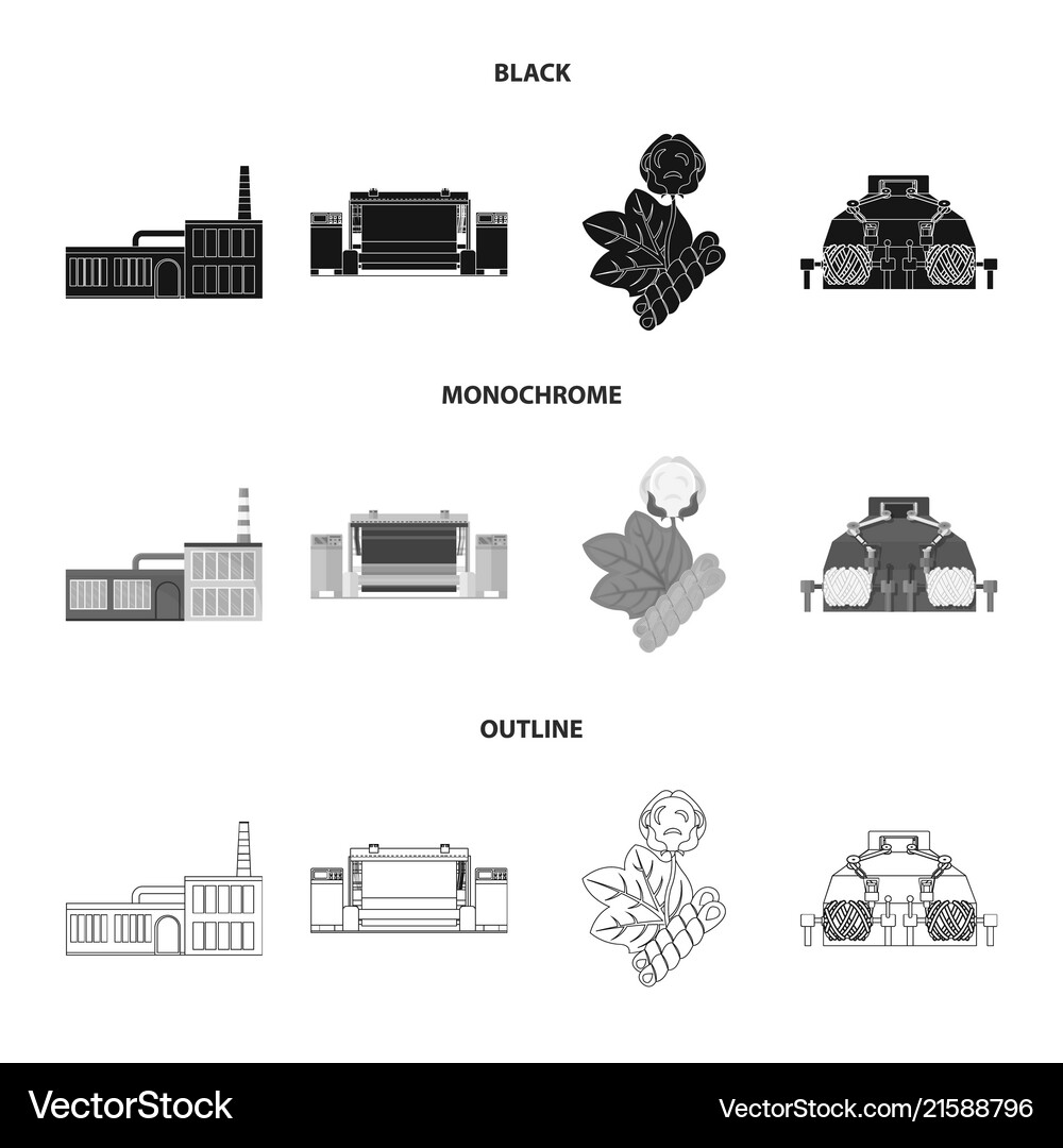 Factory enterprise buildings and other web icon Vector Image
