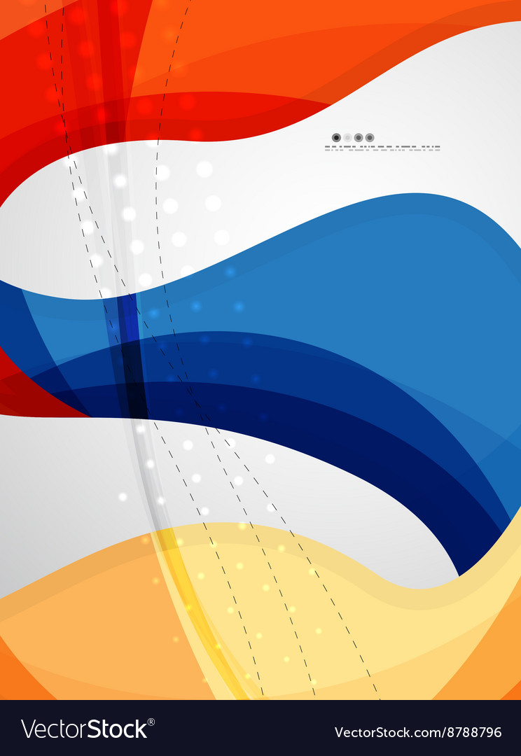 Wave light abstract background Royalty Free Vector Image