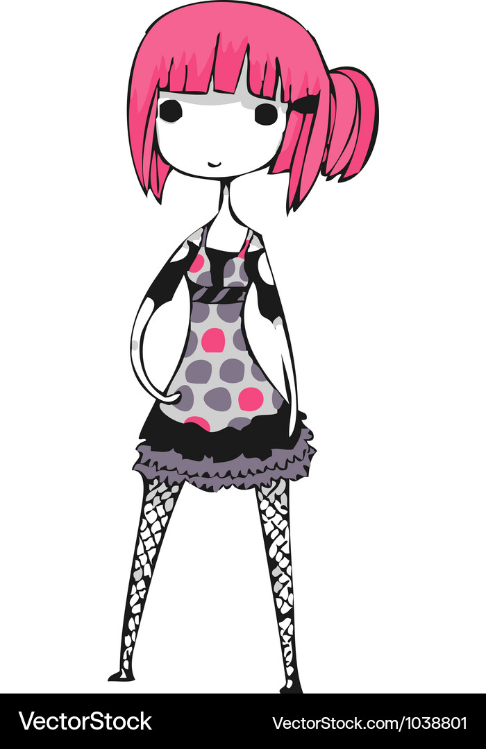 Girl Royalty Free Vector Image - VectorStock