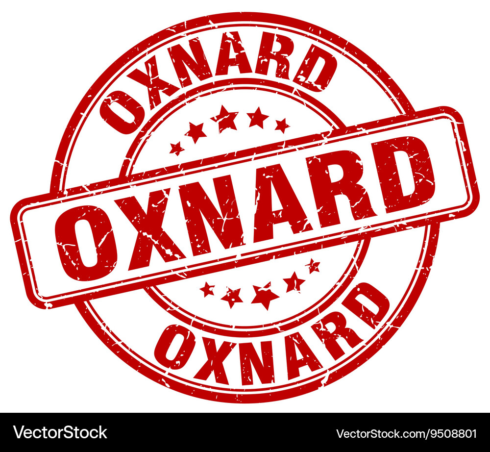 Oxnard stamp Royalty Free Vector Image - VectorStock