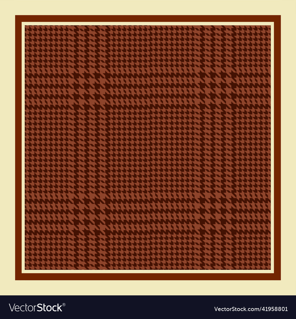 Retro scarf pattern Royalty Free Vector Image - VectorStock