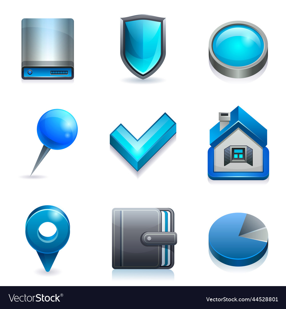 Web icons Royalty Free Vector Image - VectorStock