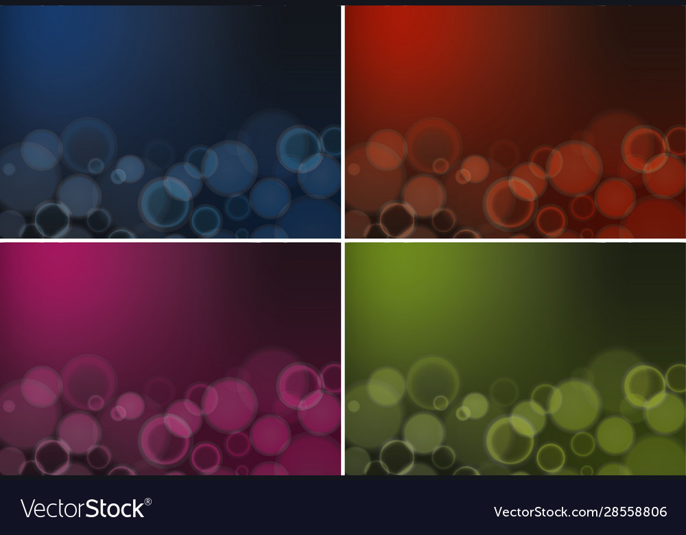 Background template with bubbles Royalty Free Vector Image