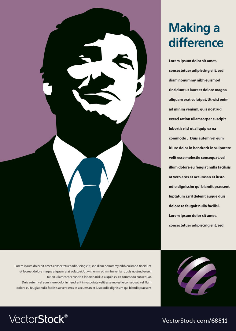 Page layout Royalty Free Vector Image - VectorStock