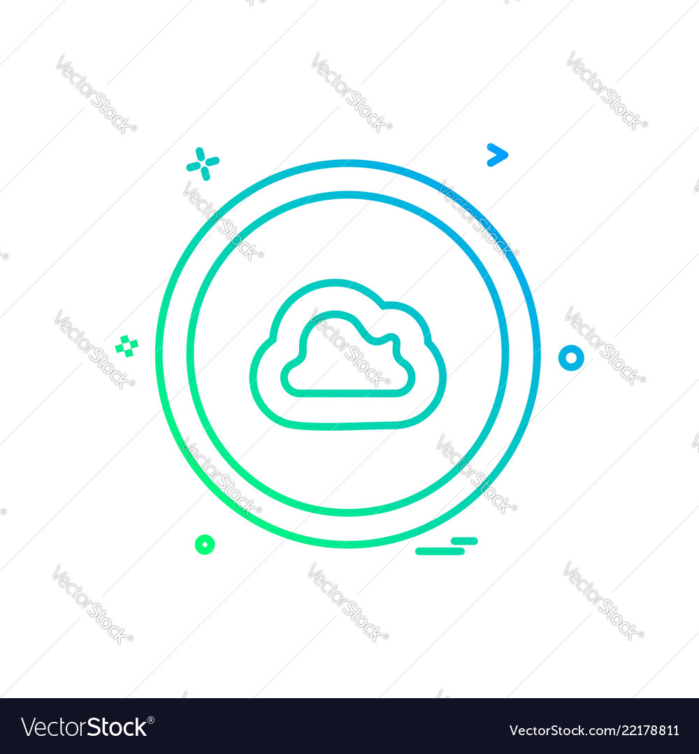 User Interface Button Icon Design Royalty Free Vector Image 