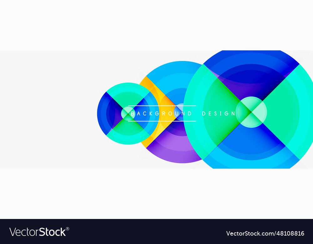 Circle pattern background abstract backgrounds Vector Image