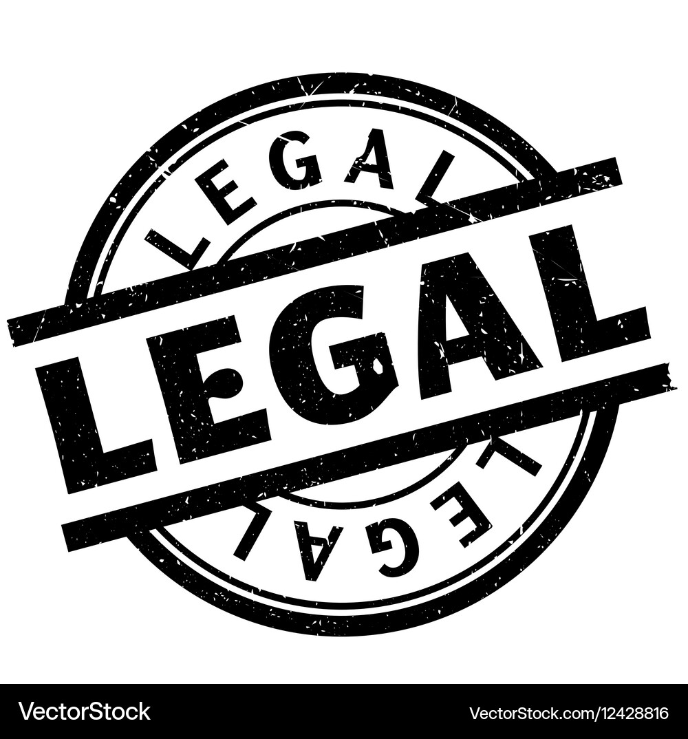 Legal rubber stamp Royalty Free Vector Image - VectorStock