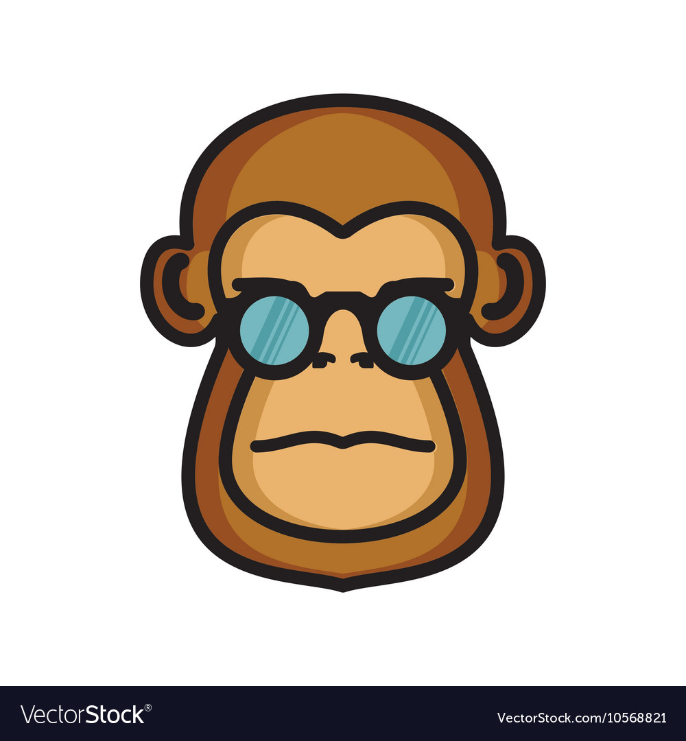 Monkey icon Royalty Free Vector Image - VectorStock