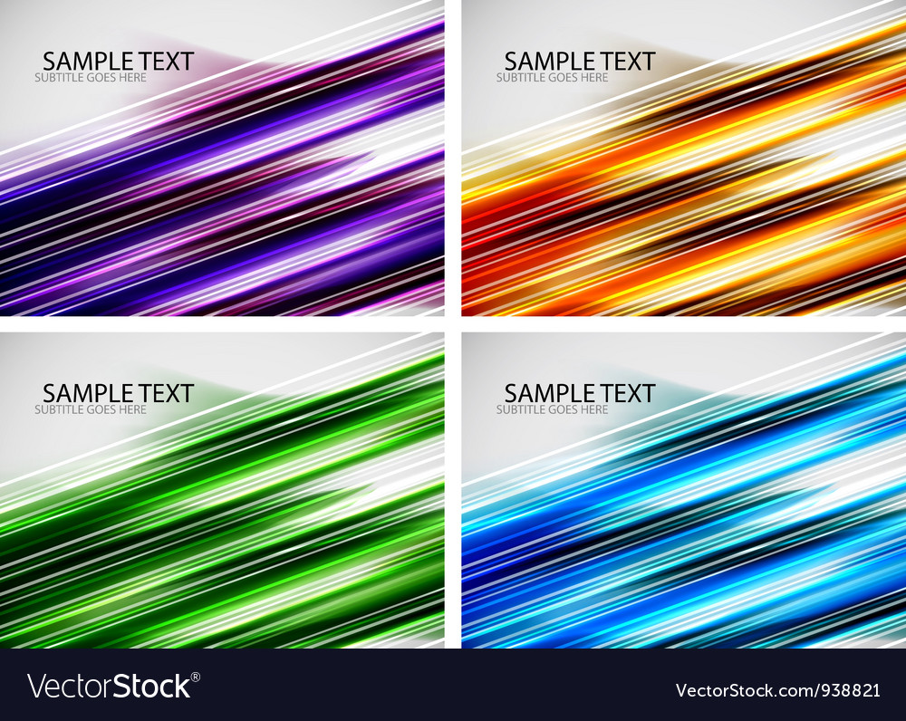 Set straight lines abstract background Royalty Free Vector