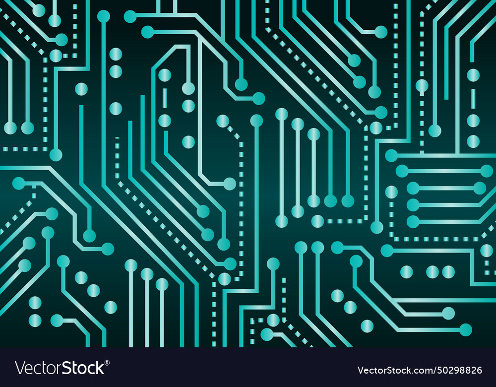 Digital panel dimension background Royalty Free Vector Image