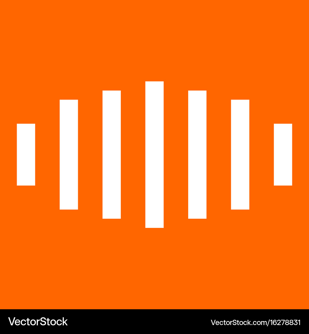 Digital signal white icon Royalty Free Vector Image