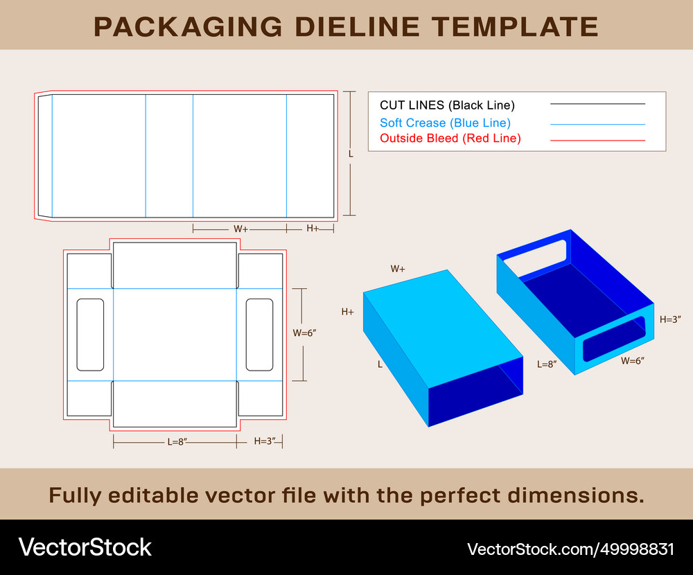 Shoe box match template design file and 3d Vector Image