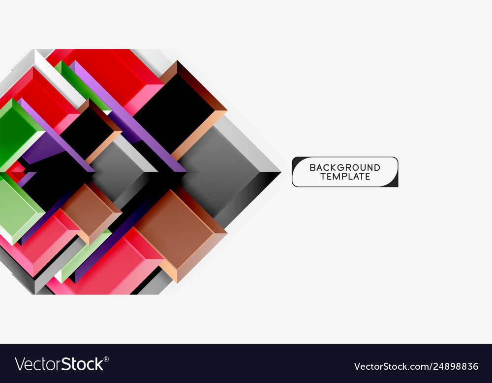 Abstract arrows composition background Royalty Free Vector