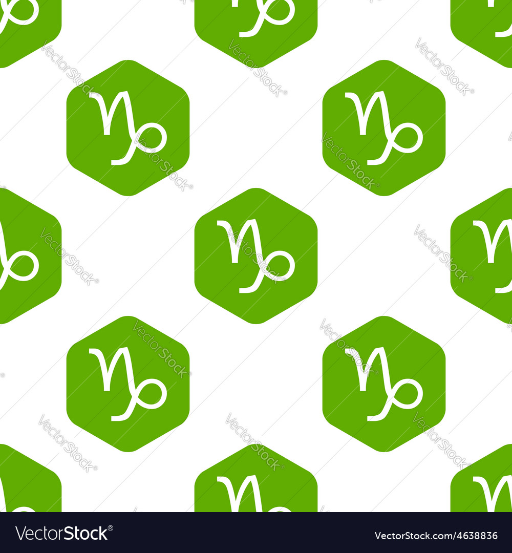 Capricorn pattern Royalty Free Vector Image - VectorStock