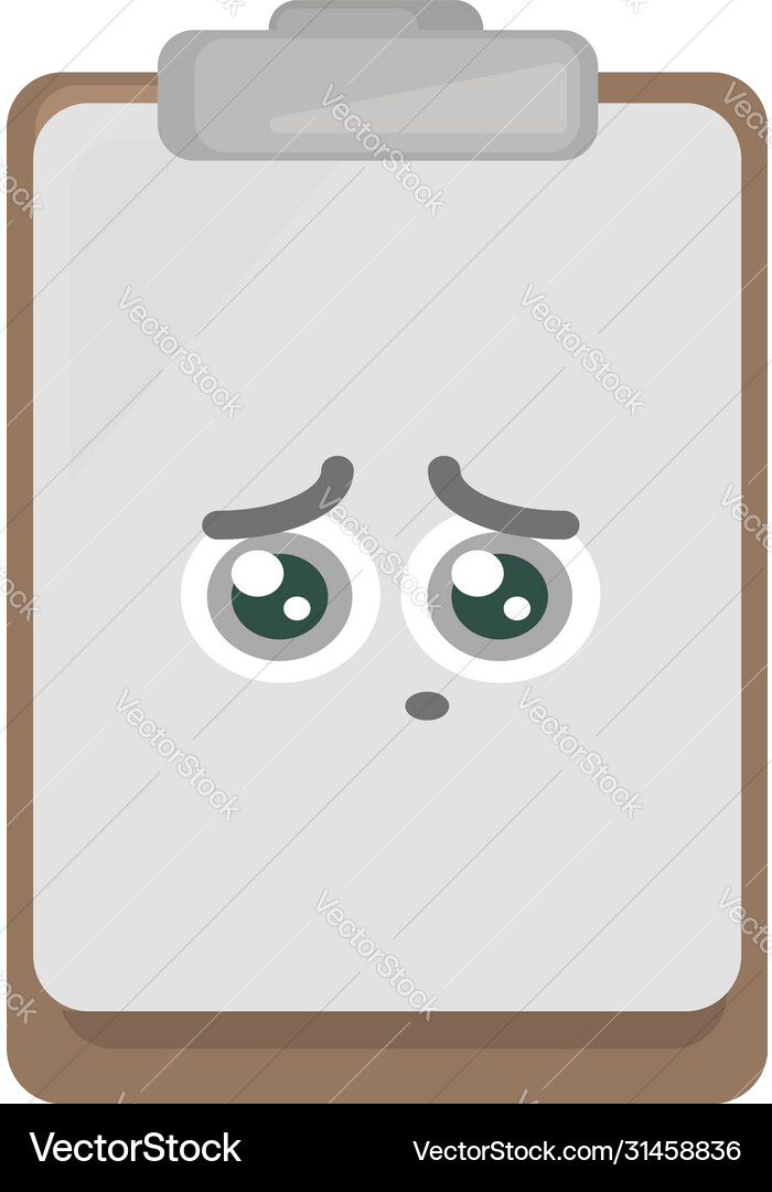 Drawing board on white background Royalty Free Vector Image