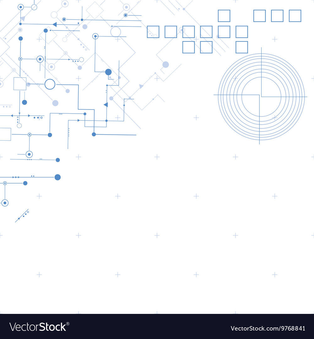 Abstract technology background Royalty Free Vector Image