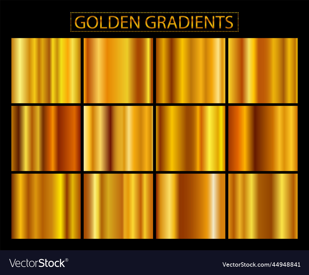 Gold background texture icon seamless pattern Vector Image