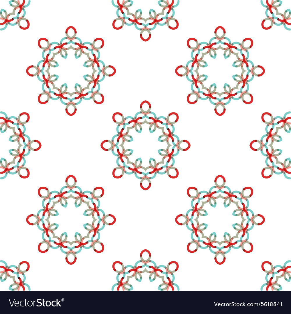 Seamless geometric abstract pattern Royalty Free Vector