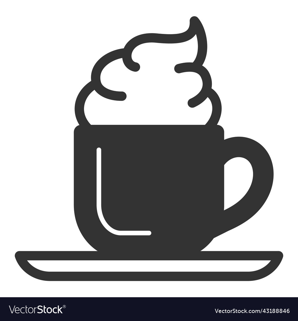 Cup With Cream 1 Royalty Free Vector Image VectorStock cup-with-cream-1-royalty-free-vector-image-vectorstock