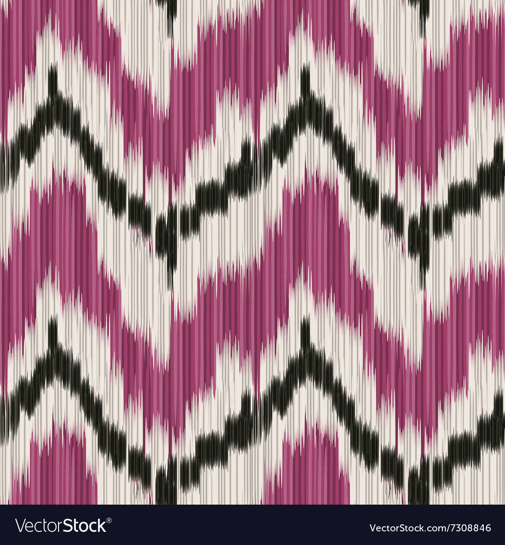 Ikat pattern Royalty Free Vector Image - VectorStock