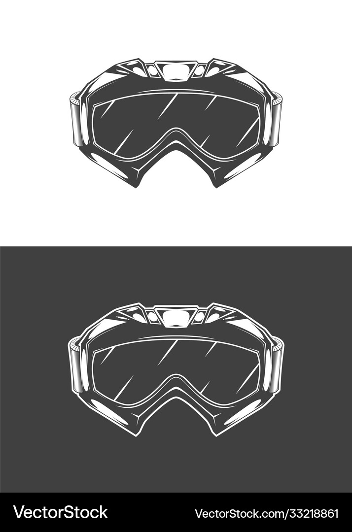 Vintage monochrome detailed mask Royalty Free Vector Image