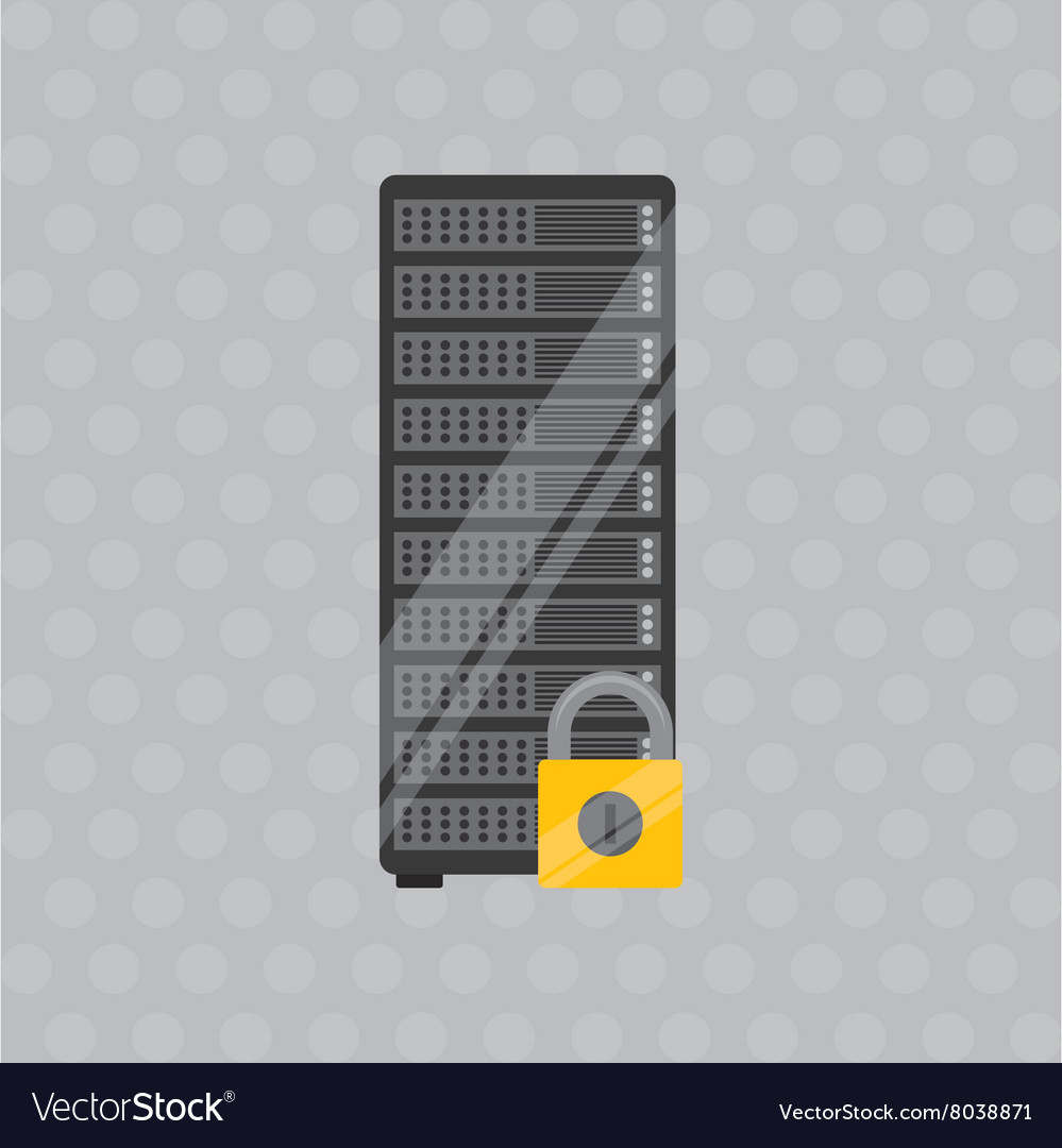 Data center design Royalty Free Vector Image - VectorStock