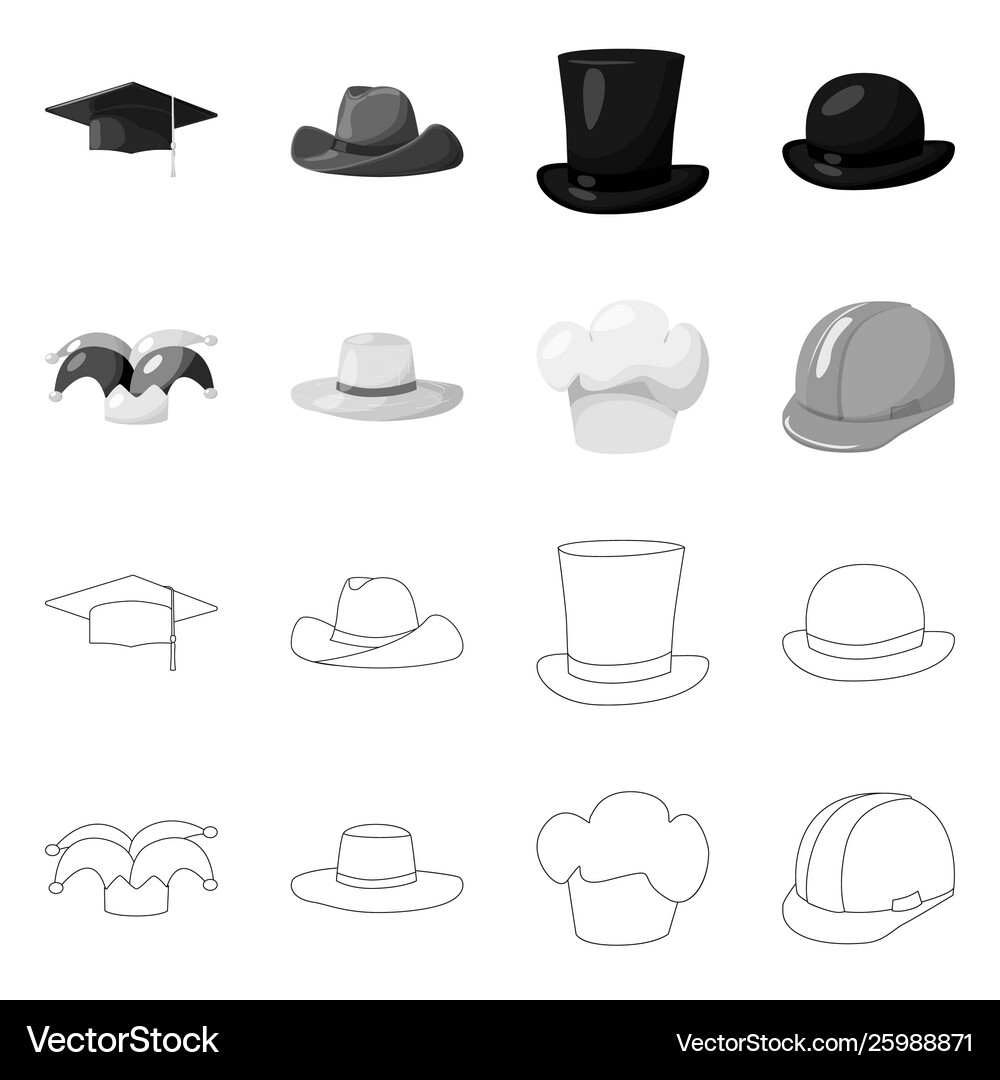 Design clothing and cap logo set Royalty Free Vector Image