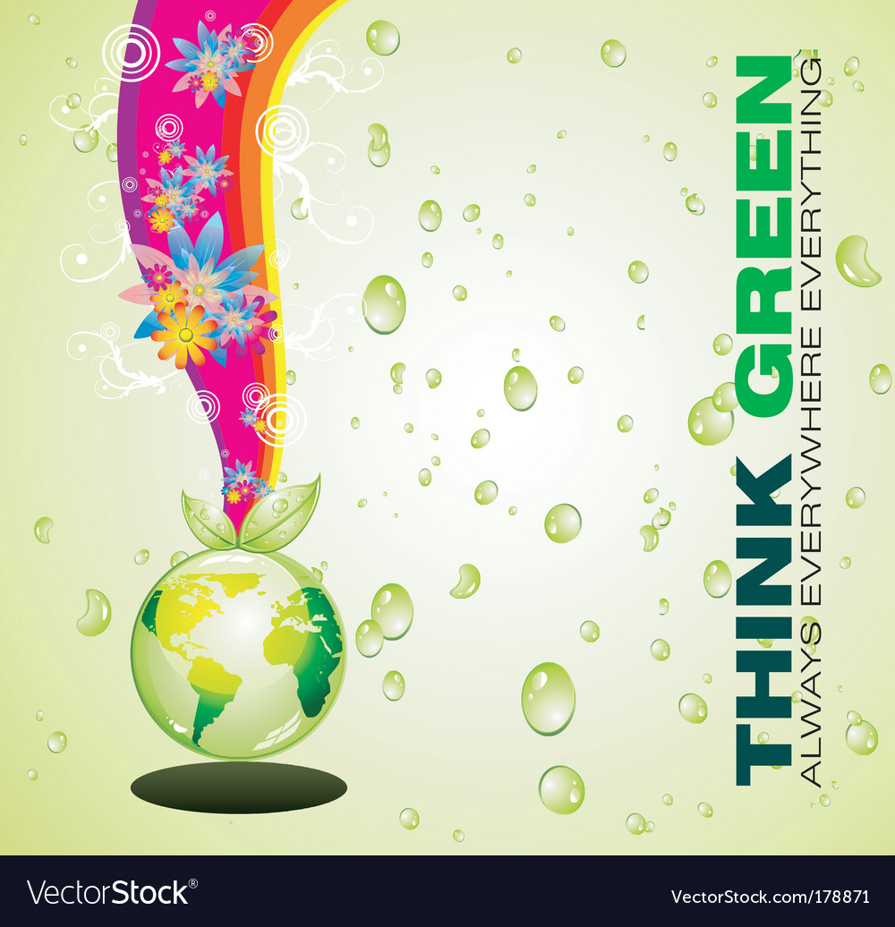 Earth background Royalty Free Vector Image - VectorStock