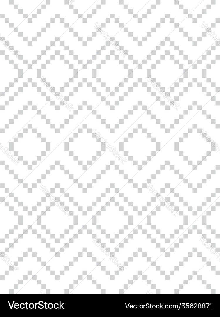 White argyle seamless pattern background Vector Image