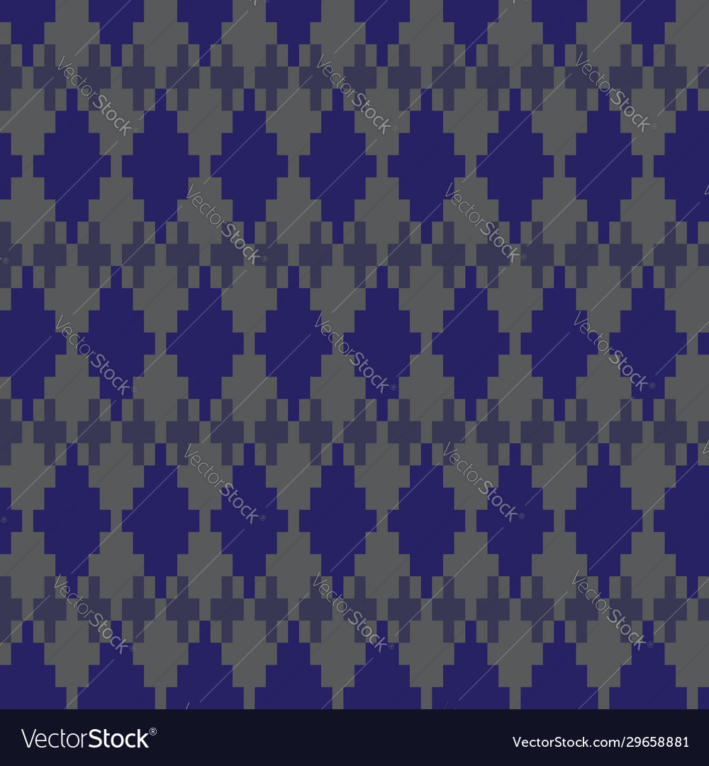 Classic argyle seamless pattern Royalty Free Vector Image