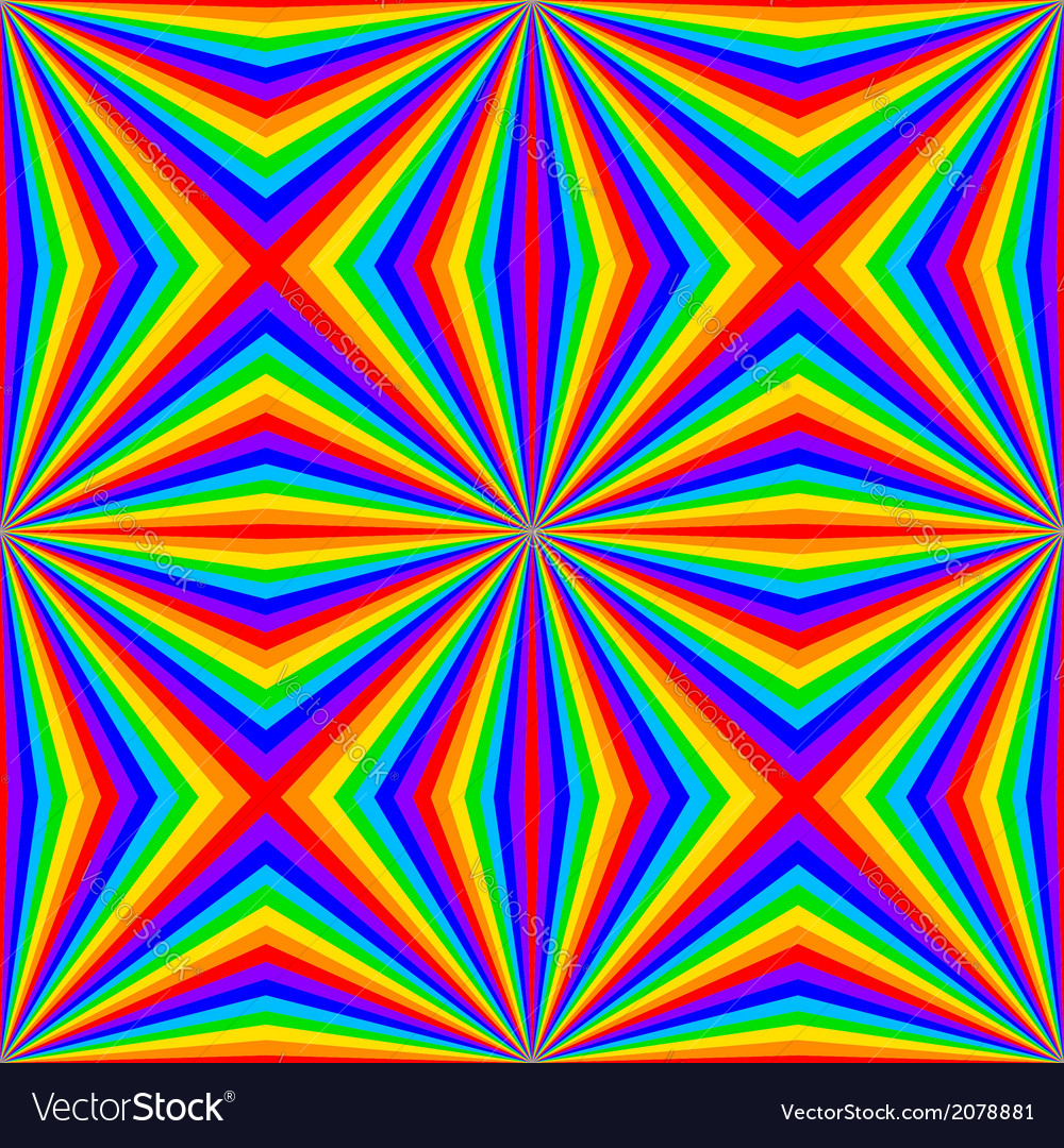 Geometric Rainbow Vector Digital Paper Pack, Triangle Abstract