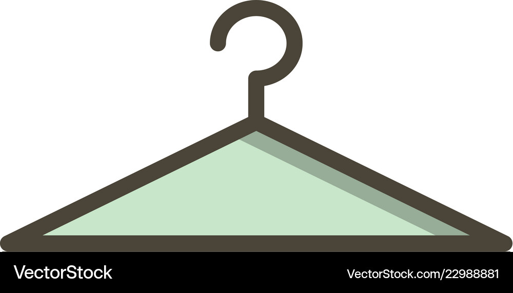Hanger icon Royalty Free Vector Image - VectorStock