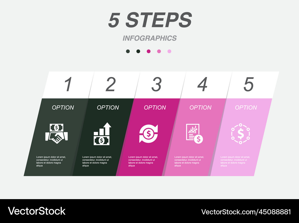 Investment profitability return on Royalty Free Vector Image