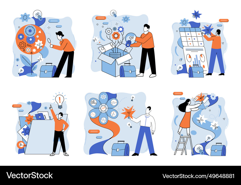 Progressive business challenge yourself in arena Vector Image